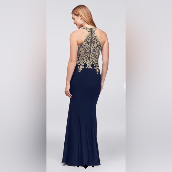 Xscape | Dresses | Xscape Dress Dark Navy | Poshmark